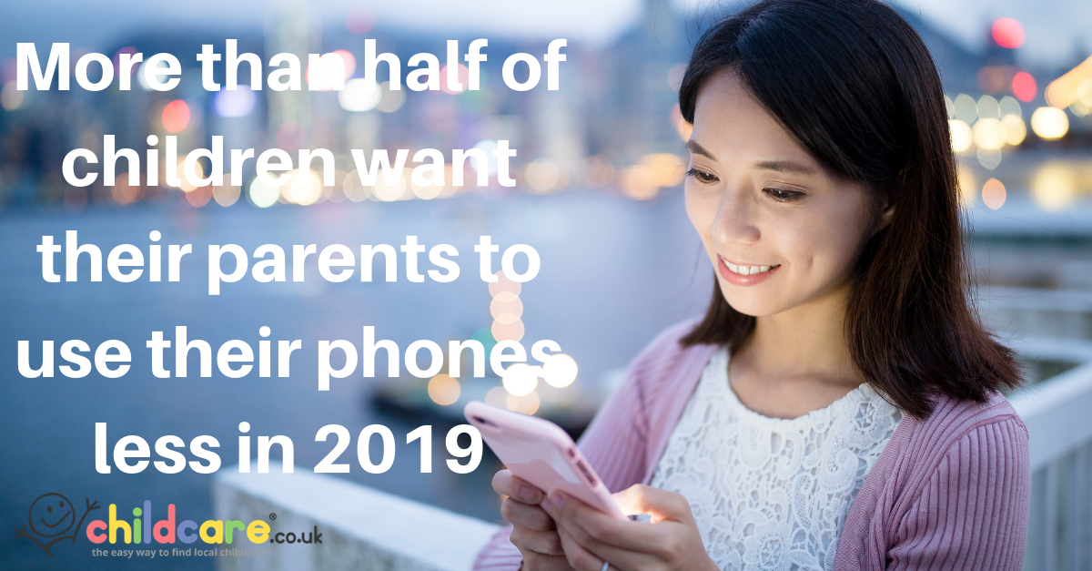 More than half of children want their parents to use their phones less ...
