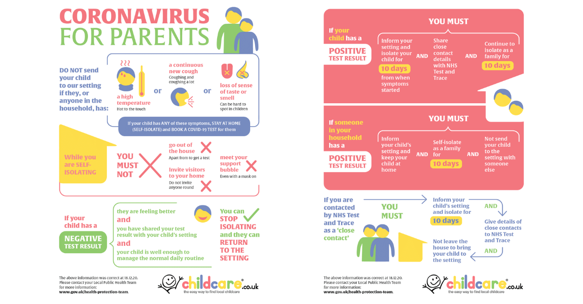 FREE Poster: Coronavirus information for parents with children in ...
