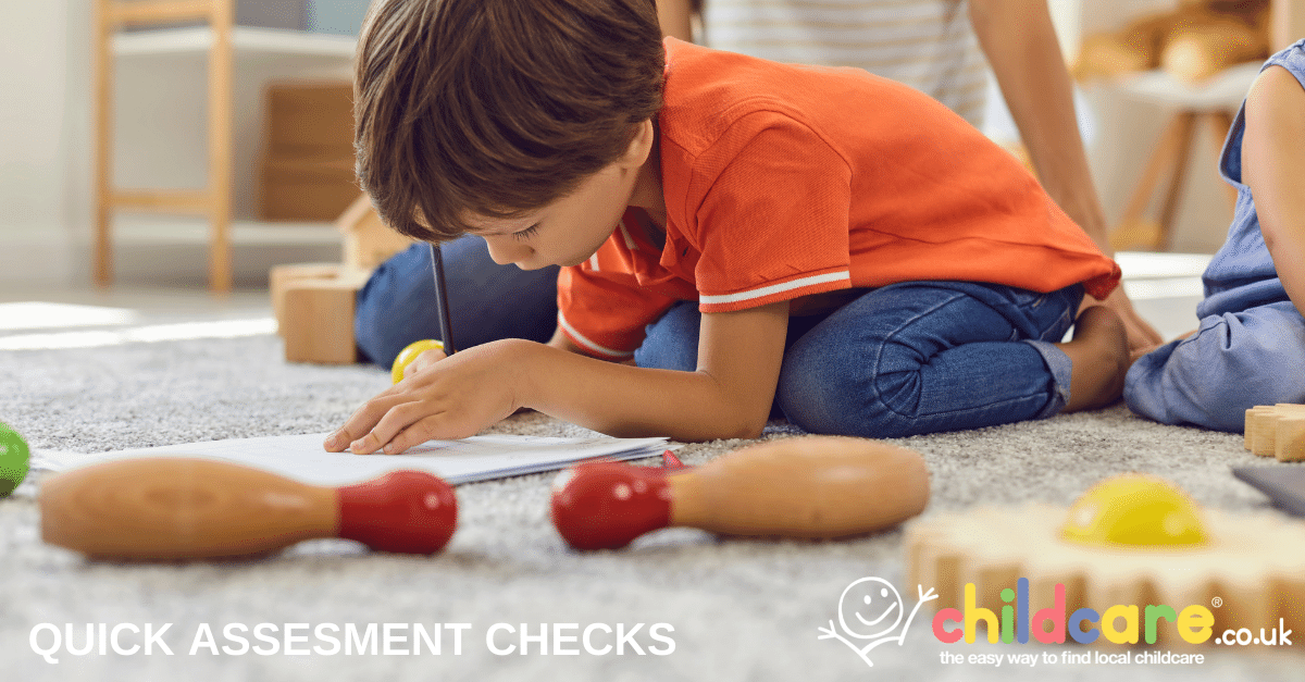 Quick Assessment Checks - Childcare.co.uk