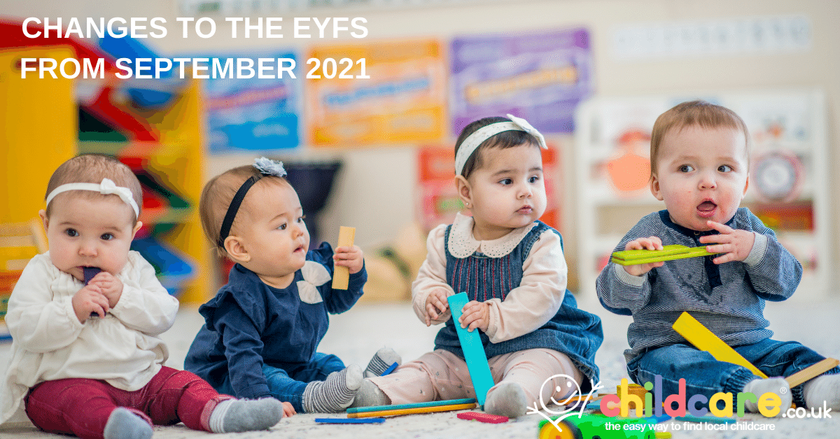 Changes to the EYFS - Childcare.co.uk