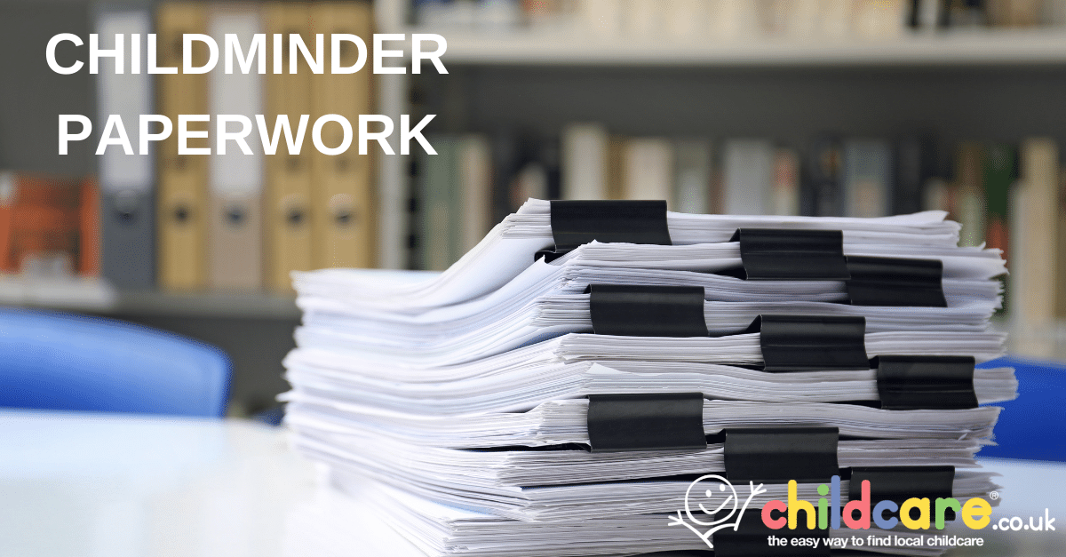 Childminder Paperwork - Childcare.co.uk