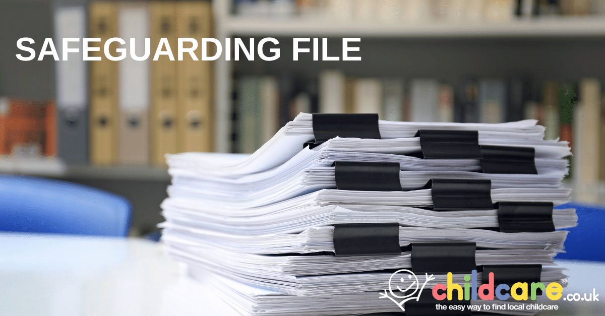 Child Safeguarding File - Childcare.co.uk