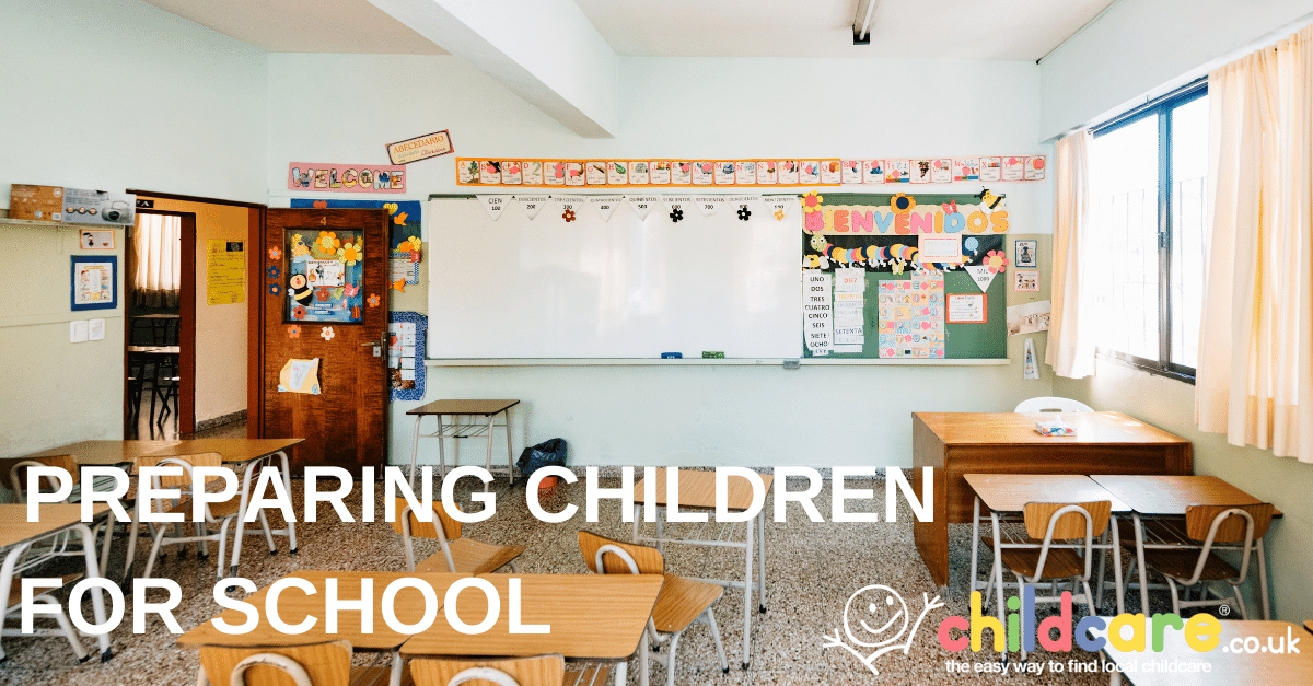 Preparing Children for School - Childminders - Childcare.co.uk
