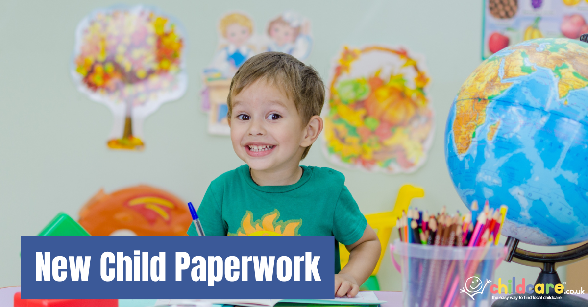 New Child Paperwork - Childcare.co.uk